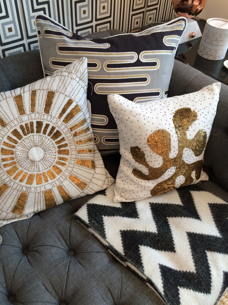 Downtown Highrise Apartment, Cirrus, Seattle, WA - Midcentury - Living ...