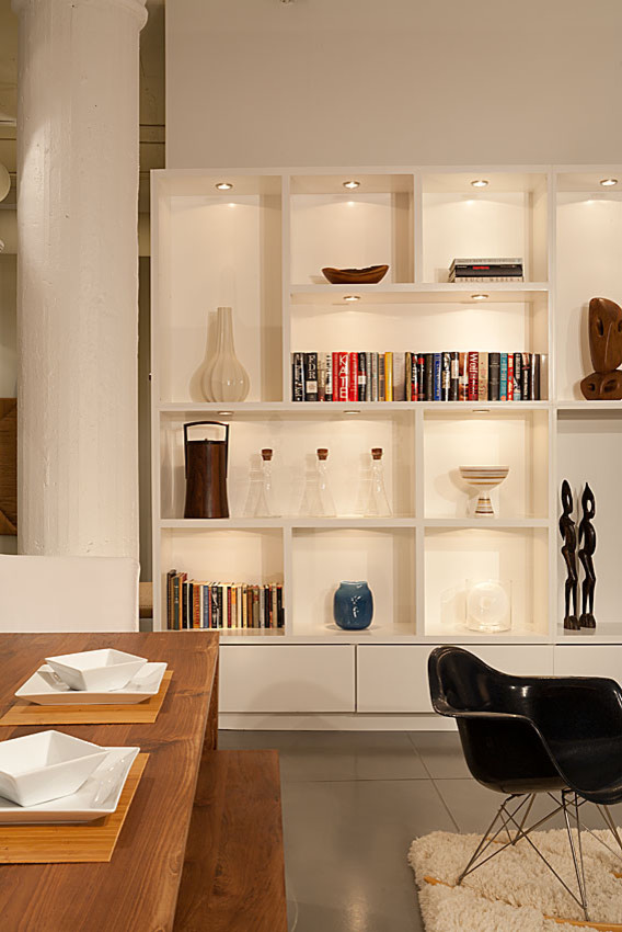 Downtown Loft - Modern - Living Room - Atlanta - by Alair Homes Decatur ...