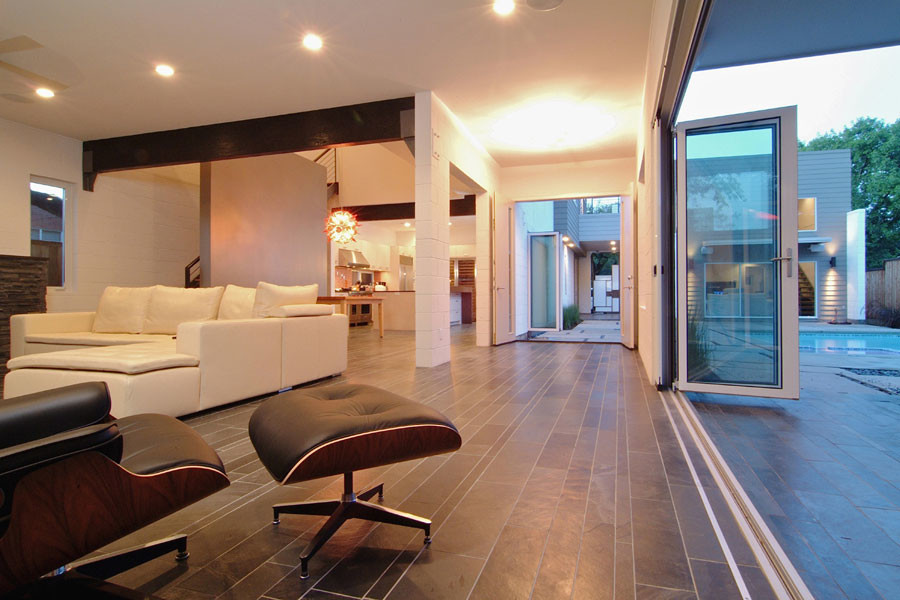 Drake - Contemporary - Living Room - Houston - by StudioMET Architects ...