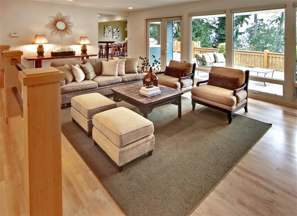 Draw The Line Design and Lisa Lucas Design - Contemporary - Living Room ...