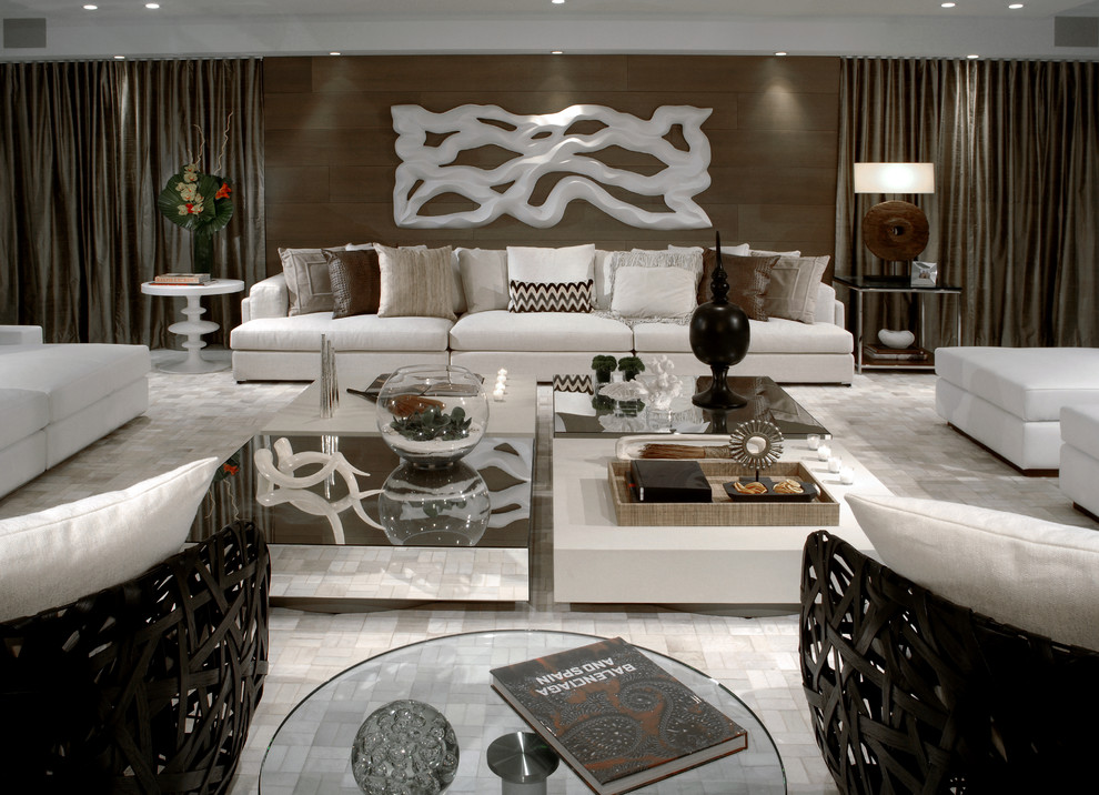 Dream Home 7 - Contemporary - Living Room - Miami - by Artefacto USA | Houzz