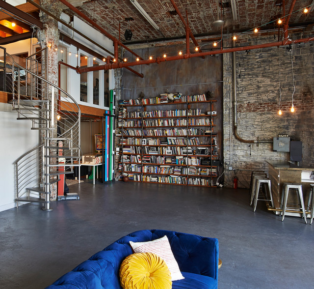 DUMBO Loft - Contemporary - Living Room - New York - by da Vinci by ...