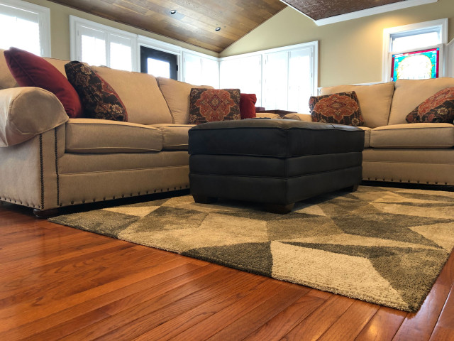 Dutch Colonial Revival 1926 Living Room - Traditional - Living Room ...