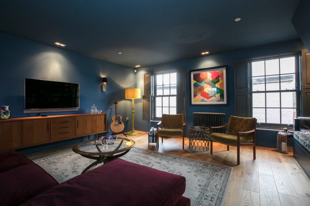 Peckham Townhouse - Midcentury - Living Room - London - by Zoe Willis ...