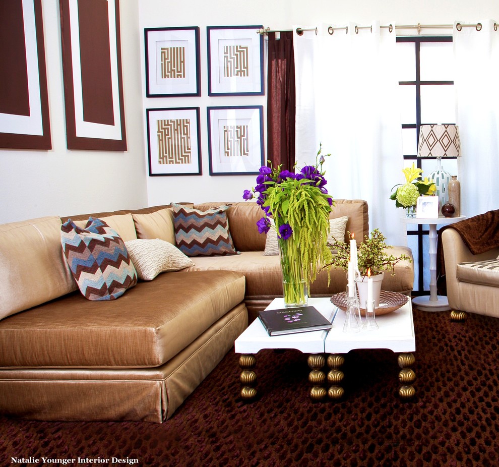 Eccentric Glamour - Contemporary - Living Room - Los Angeles - by ...