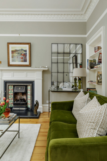 Edinburgh Victorian Full Property Transformation - Traditional - Living ...