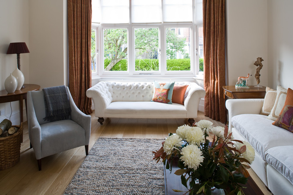 Edwardian house renovation in London - Contemporary - Living Room ...