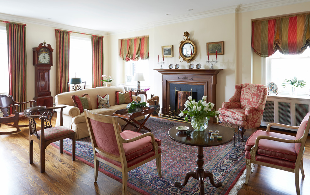 Elegant Lakefront Condo Renovation - Traditional - Living Room ...