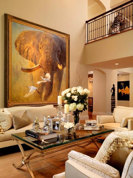 Elephant In The Room - Eclectic - Living Room - Miami - by tuthill ...