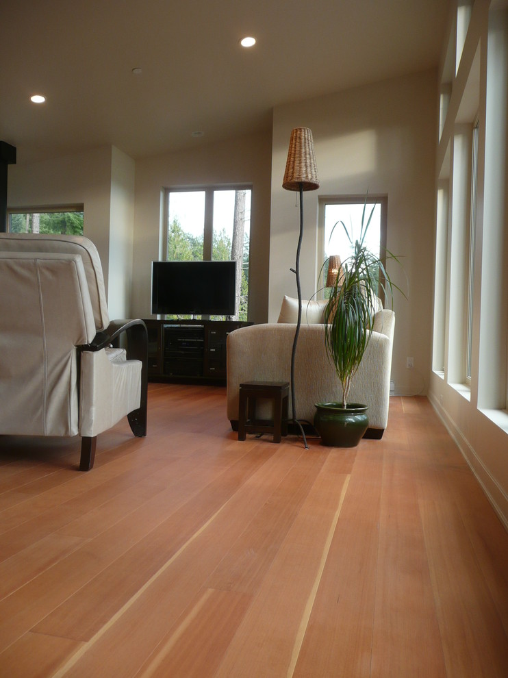Engineered VG Douglas Fir custom made flooring. - Craftsman - Living ...