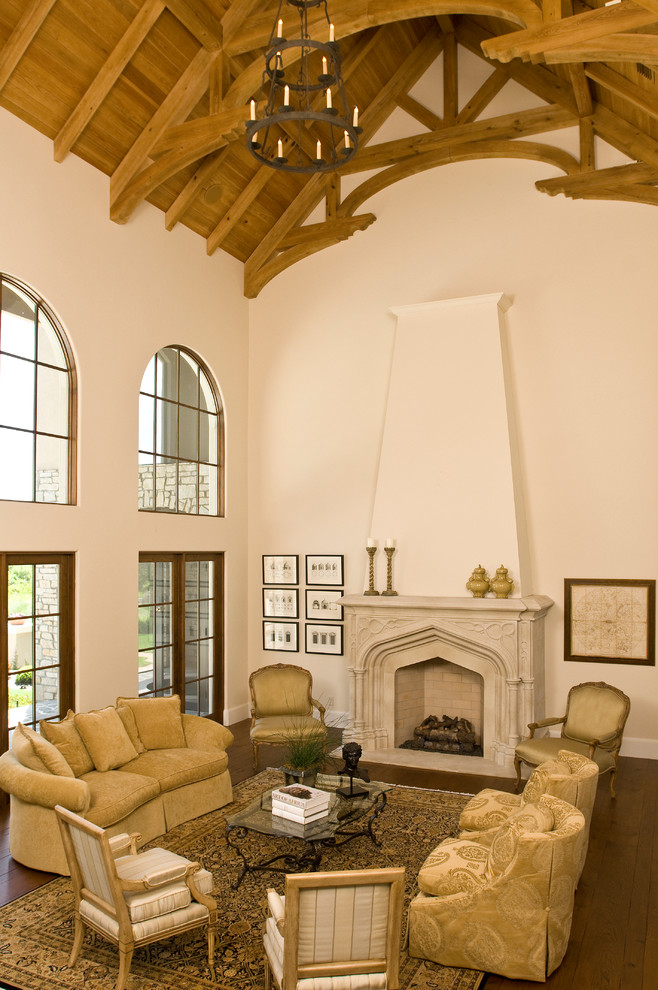 English Country Manor Living Room