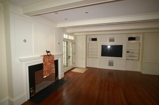 Entertainment Cabinets - Traditional - Living Room - Boston - by Rogers ...