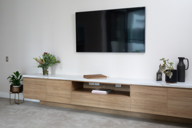 Entertainment Unit - Contemporary - Living Room - Brisbane - by ...