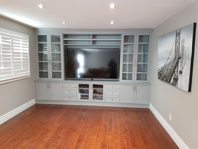 Entertainment Units - Transitional - Living Room - Toronto - by Space ...