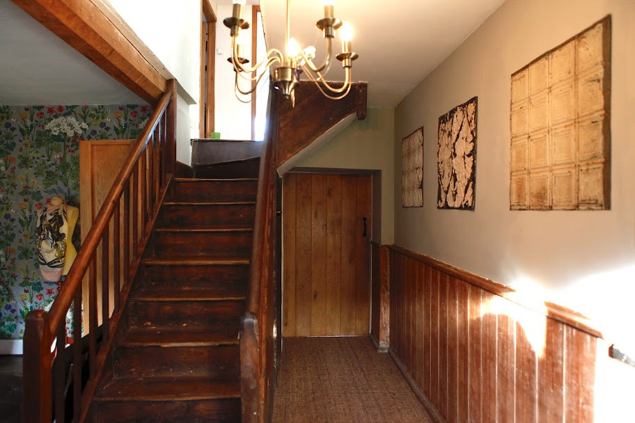 Entrance Hall Reception - Midcentury - Living Room - Other - by ...