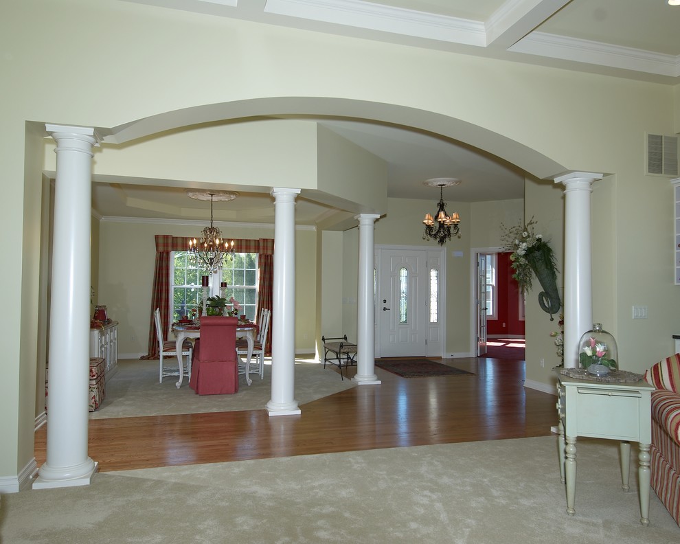 entry - Traditional - Living Room - Detroit - by Lausman Building | Houzz