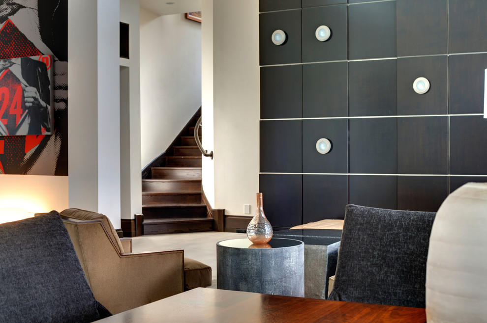 Entry Parlor - Modern - Living Room - Orlando - by Sunscape Homes, Inc ...