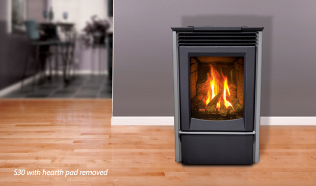Enviro Freestanding Gas Stoves - Modern - Living Room - Vancouver - by ...