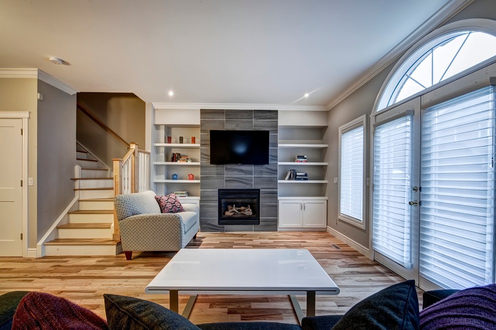 Erlton - Contemporary - Living Room - Calgary - by Artisan Kitchens ...
