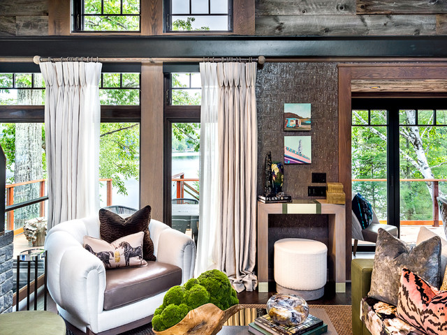 Rustic Industrial House Industrial Modern House Boasts A Serene