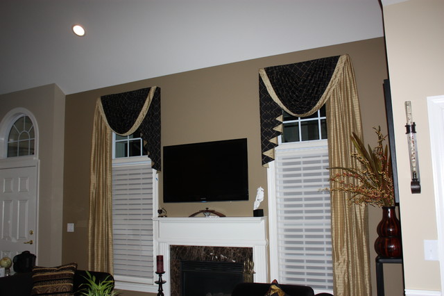 Fabricated in my workroom - Transitional - Living Room - New York - by ...