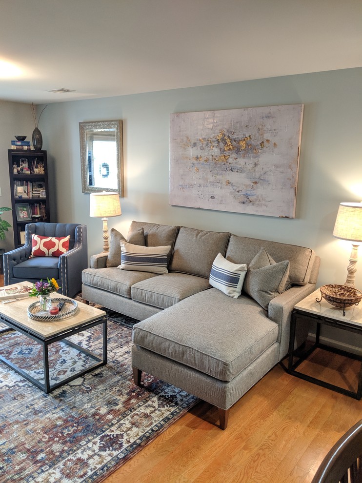 Fantastic small space refresh! - Transitional - Living Room - Other ...