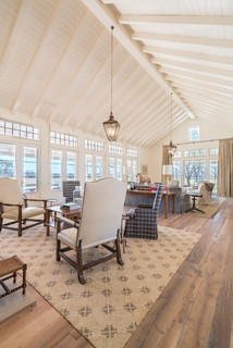 Farmhouse Design With Post Oak - Farmhouse - Living Room - Austin - by ...