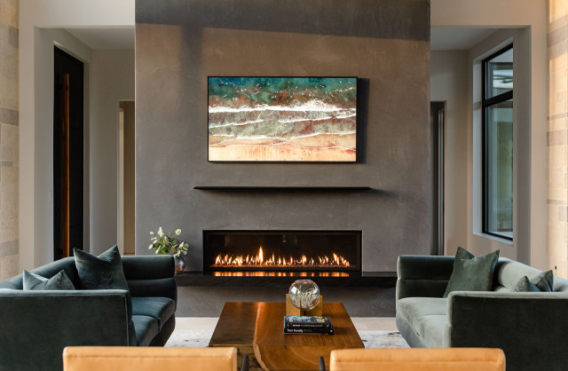 Feather House - Modern - Living Room - Austin - by Enve Builders | Houzz AU