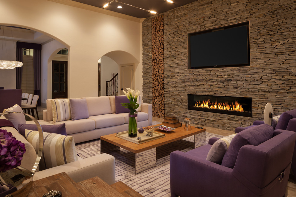 Fede Design - Modern - Living Room - Houston - by Connie Anderson ...