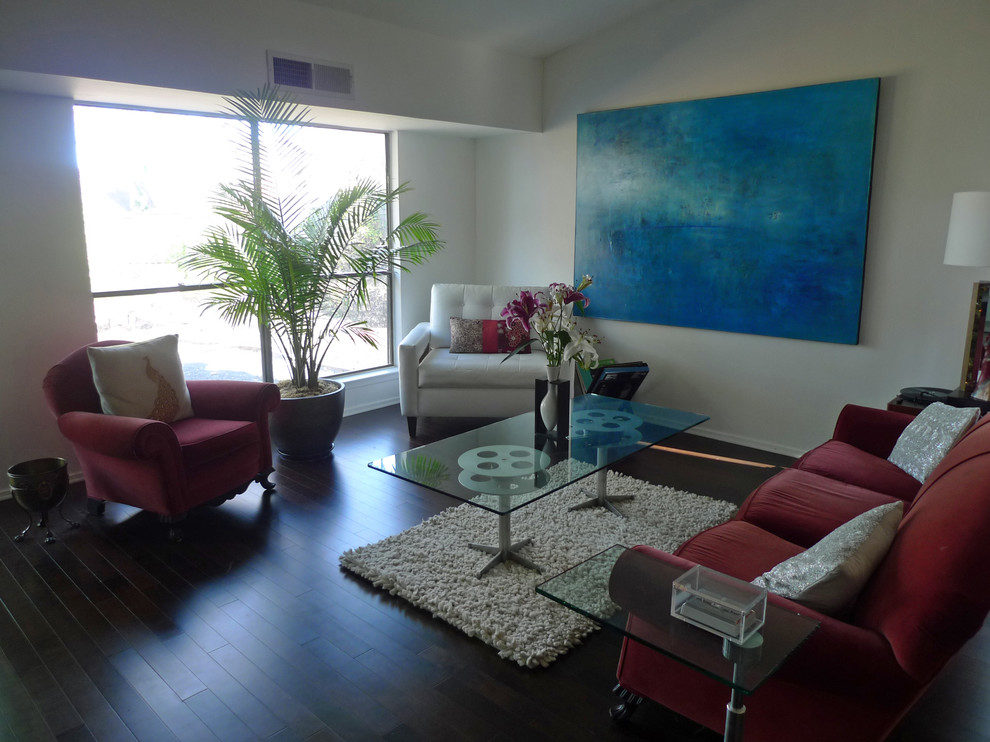 film reel table - Eclectic - Living Room - Baltimore | Houzz