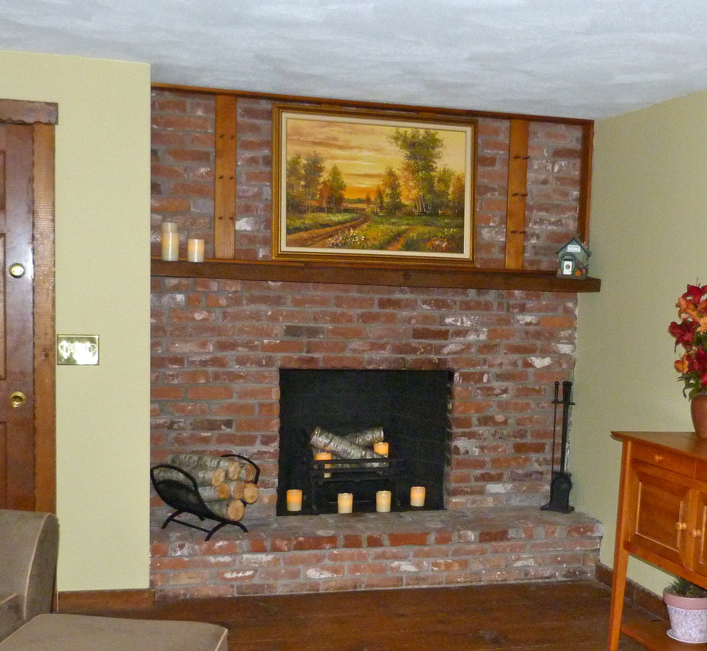 Fireplace - Traditional - Living Room - Boston - by AZ Luxury Staging ...