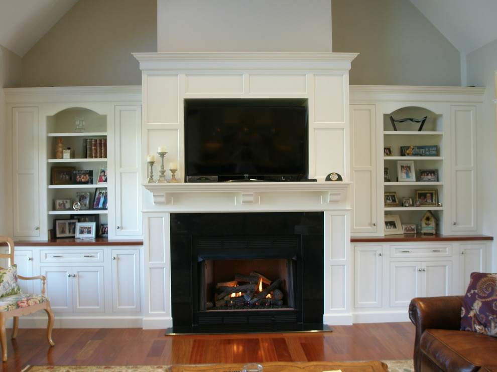 Fireplace Built ins - Traditional - Living Room - New York - by Kitchen ...