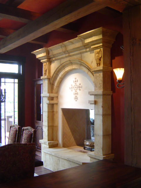 Fireplace Collection - Mediterranean - Living Room - Dallas - by Texas ...