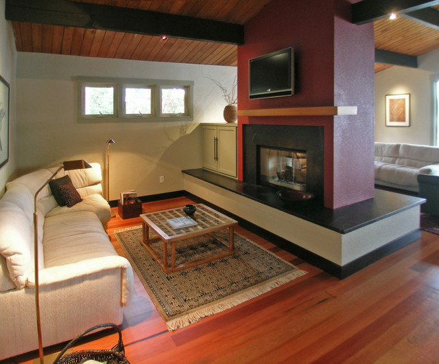 Fireplace Designs by Interior Dimensions - Modern - Living Room ...