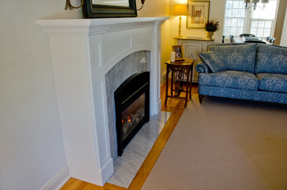 Fireplace Enclosure Delivers New Look and Great Value - Traditional ...