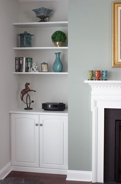 Fireplace Surround - Traditional - Living Room - New York - by Rylex ...