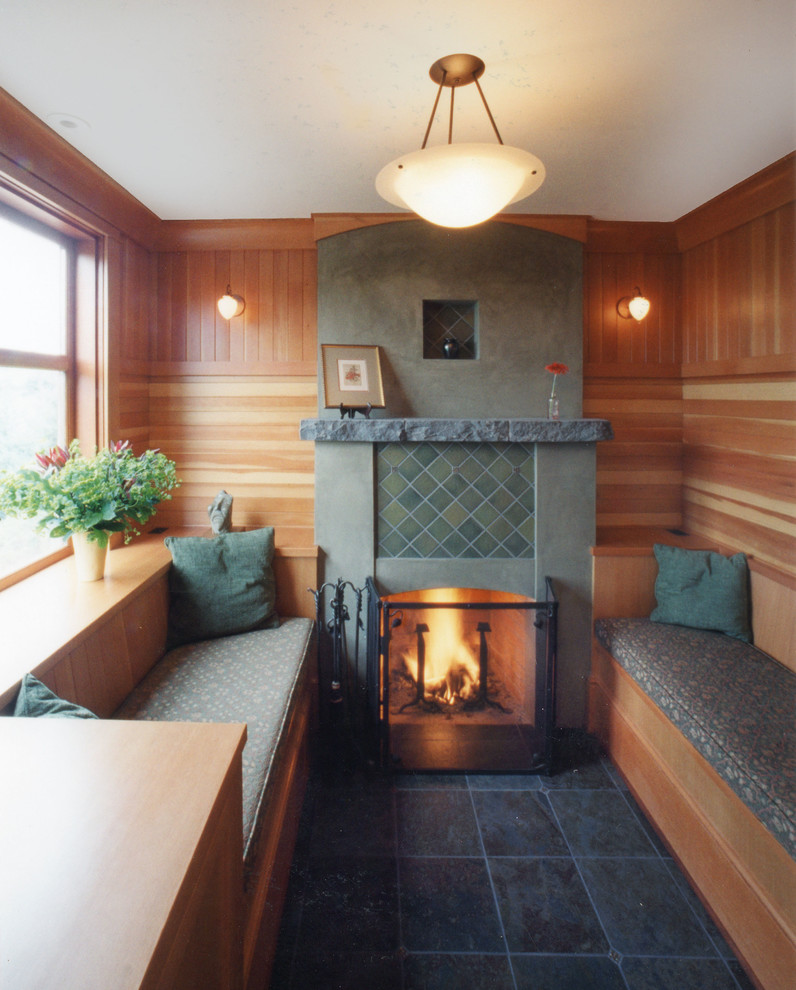 Fireplaces - Craftsman - Living Room - Portland - by Emerick Architects ...