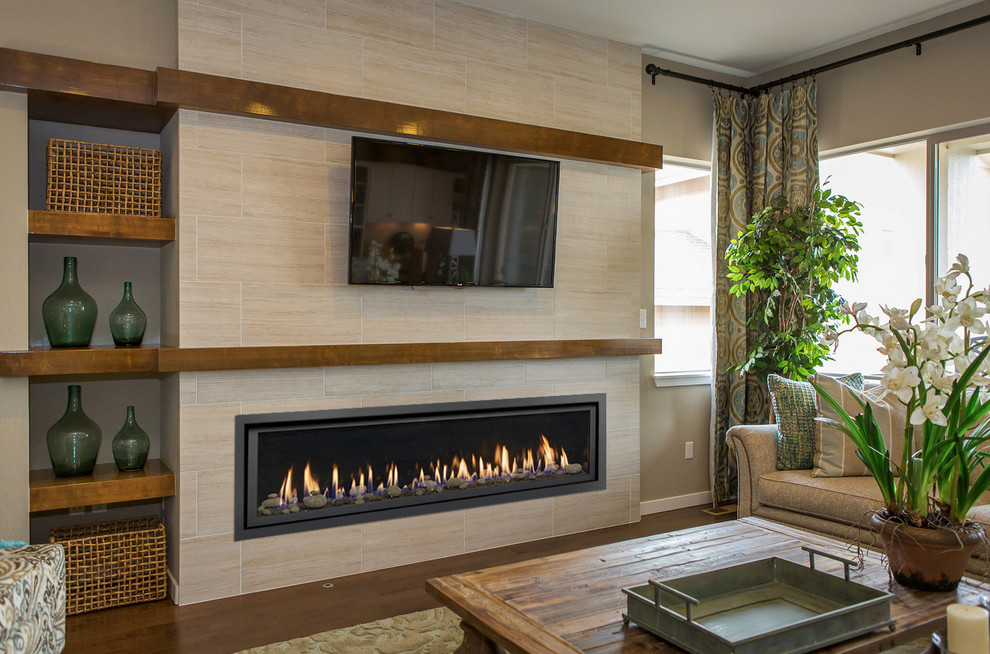 FireplaceX 6015 HO GreenSmart Linear Gas Fireplace - Transitional ...