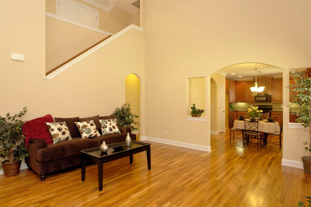 First floor living room - Traditional - Living Room - Raleigh - by ...
