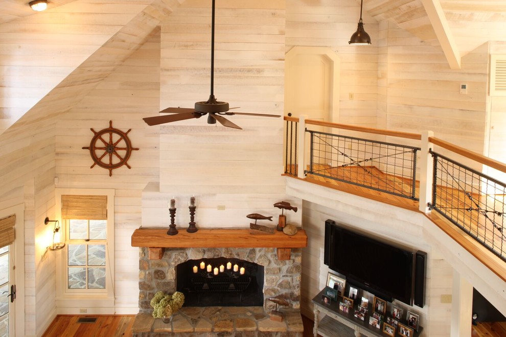 Fish Camp Cabin - Rustic - Living Room - Other - by Schmid & Rhodes ...