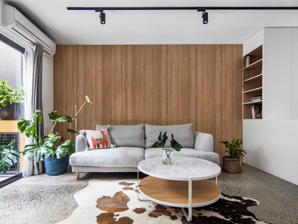 Fitzroy Terrace - Contemporary - Living Room - Melbourne - by Pitch ...