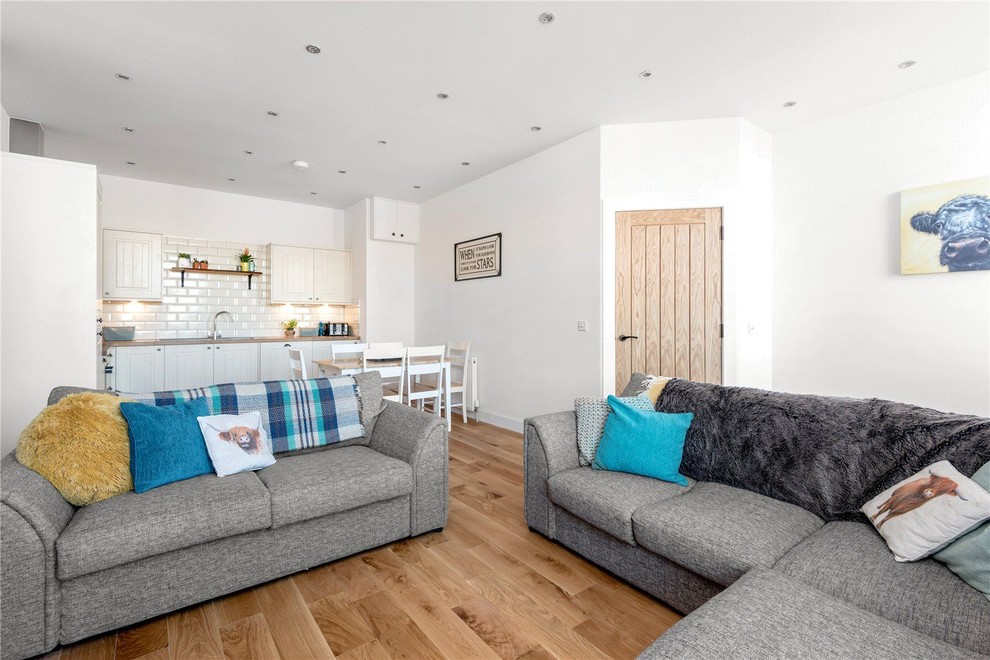 Flat Alterations and Renovation, Leith - Modern - Living Room ...