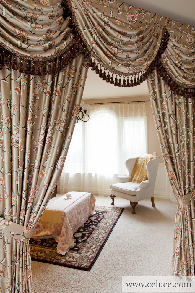 Fleurs Rococo Swag Valance Window Treatment by celuce.com - Traditional ...