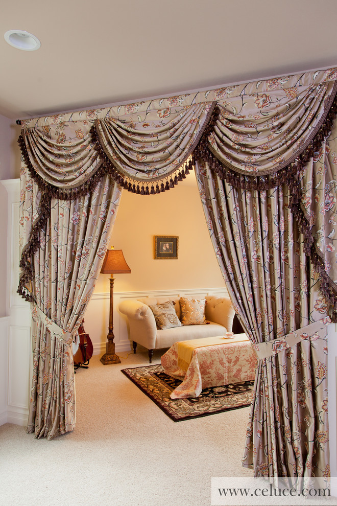 Fleurs Rococo Swag Valance Window Treatment by celuce.com - Traditional ...