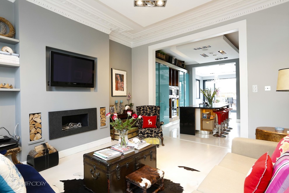 floor and terrace added Putney flat, complete refurbishment ...