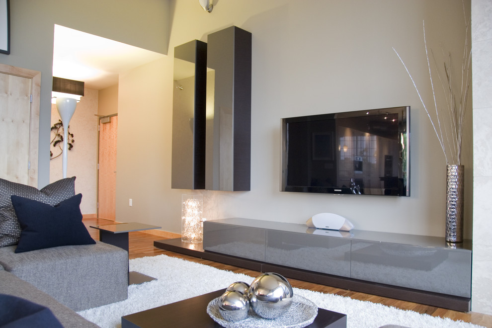Flour Stacks Penthouse - Contemporary - Living Room - Minneapolis - by ...