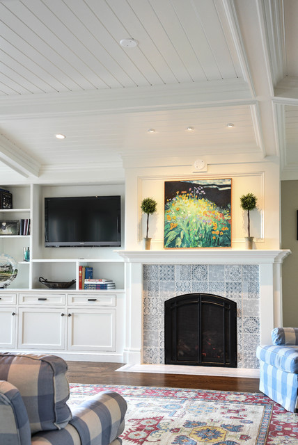 Foreside Facelift - Bord de Mer - Salon - Portland Maine - par Wright-Ryan Homes | Houzz