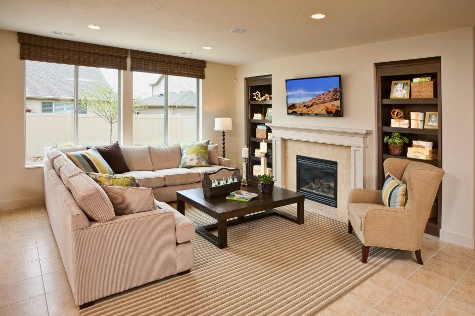 Foxboro-Amberly, a Utah Communtiy - Transitional - Living Room - Salt ...