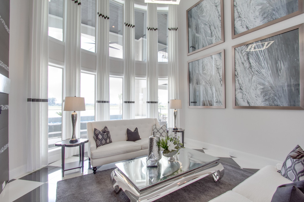 Frederick Harris by Newmark Homes - Contemporary - Living Room ...
