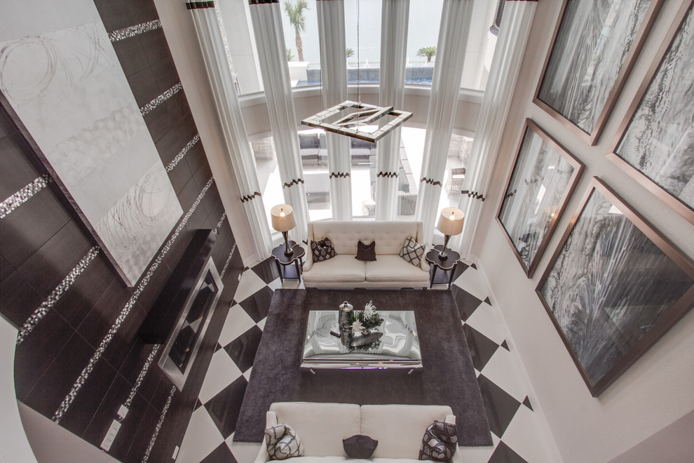 Frederick Harris by Newmark Homes - Contemporary - Living Room ...